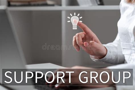 Handwriting Text Support Group Business Showcase Number Of People Involved In Service