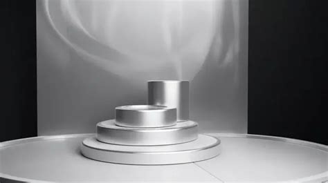 제품 프레젠테이션을 위한 추상 은색 플랫폼 3d 렌더링 최소한의 장면 3d 스탠드 3d 디스플레이 배경 일러스트 및 사진 무료 다운로드 Pngtree