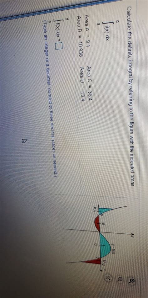 Solved Calculate The Definite Integral By Referring To The