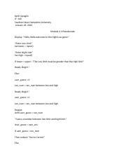 Module It Docx Keith Spraglin It Southern New Hampshire