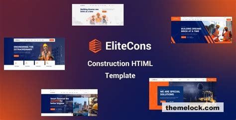 elitecons v1 0 construction building html template