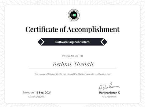 Shenali Gamage On Linkedin Softwareengineering Internship