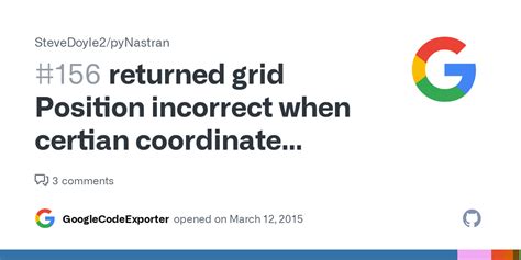 Returned Grid Position Incorrect When Certian Coordinate System