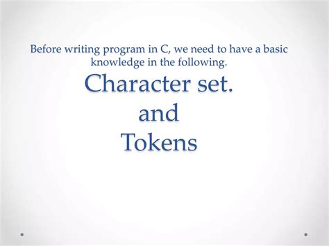 Basics of C.ppt | Programming Languages | Computing