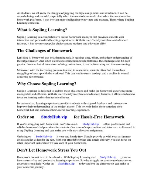 homework manager sapling learning pdf homework essays