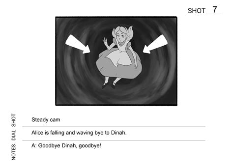 Alice In Wonderland Storyboard Behance