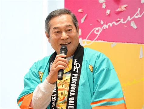 Nhk連続テレビ小説「おむすび」で主人公の祖父を演じる松平健さん＝4日午後2時19分、福岡県糸島市の糸島市役所（撮影・軸丸雅訓） 【出演者