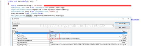 Dynamics 365online 使用connection Strings连接组织服务dynamic Crm Online 获取组织服务