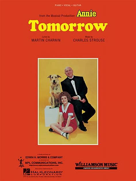 Tomorrow From The Musical Annie