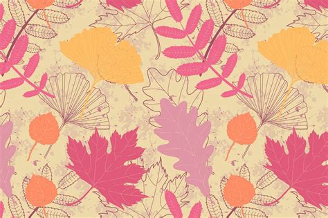 Pattern Leaf Pink Textur Wallpapers Hd Desktop And Mobile