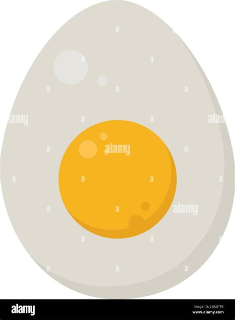 Half Egg Illustration Vector On White Background Stock Vector Image And Art Alamy