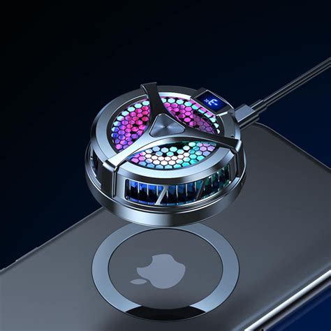 Porodo Gaming Semiconductor Mobile Cooling Wireless Charging Magsafe Black Buy Online Ubuy