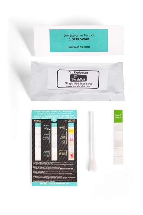 Swabtek Dry Explosives Test Kit 25 Box Arrowhead Forensics