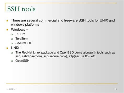 Ppt Ssh The ‘secure Shell Powerpoint Presentation Id 739109
