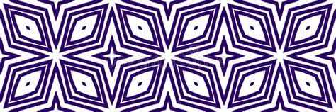 Exotic Seamless Border Purple Symmetrical Stock Illustration Illustration Of Curvilinear