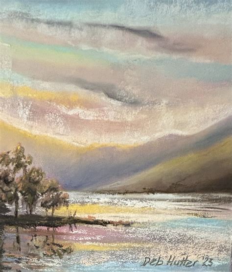 Original Pastel Painting By Deborah Hutter Ebay