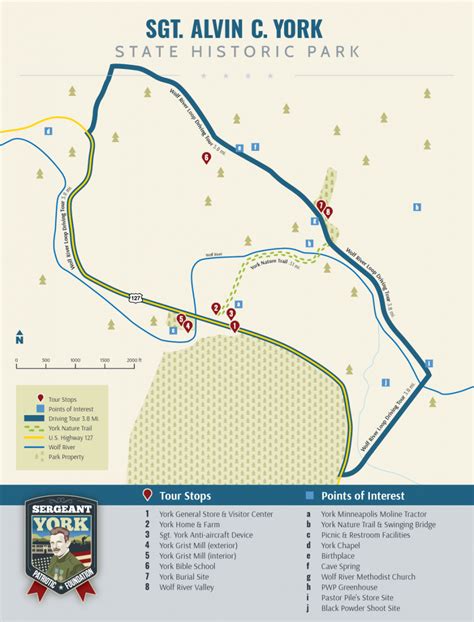 Tour Map Sergeant York