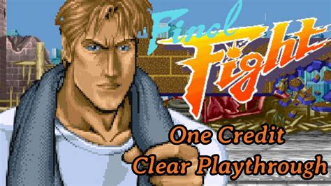 Final Fight Arcade Cody CC Playthrough YouTube