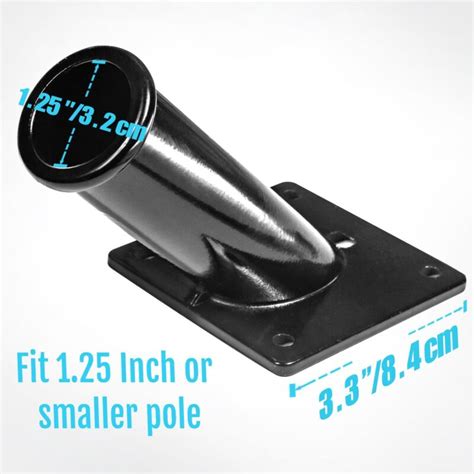 Aluminum Flagpole Mounting Bracket At Anley Flags