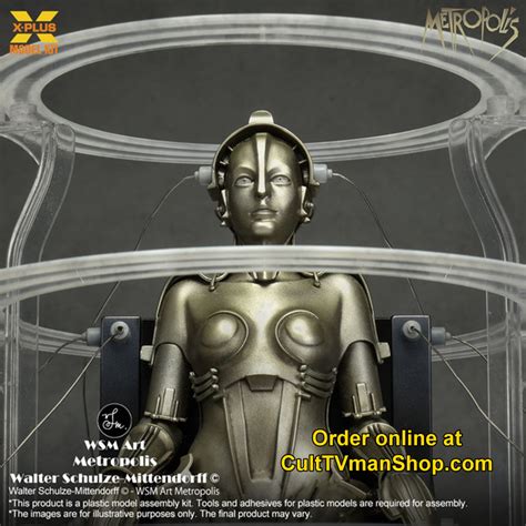 Metropolis Robot Seated Version 1 8 Scale From X Plus X