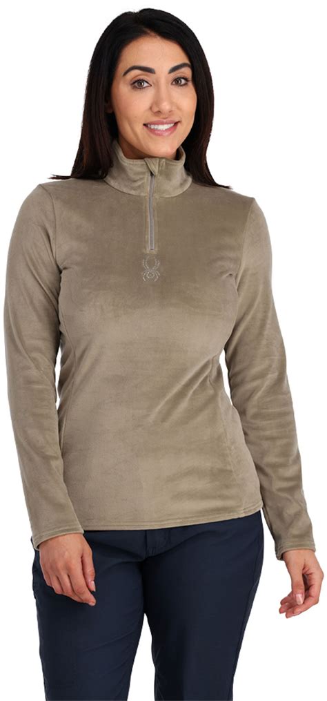 Spyder SHIMMER BUG ZIP T NECK Hardsport Cz