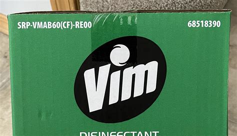 New Vim Package Dropped Soylent Green The Disinfectant To Your Other