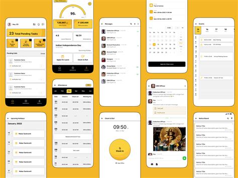 Crm Workflow Management App Ui By Sahil Patel On Dribbble