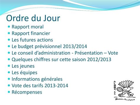 PPT Assemblée Générale ALBBG 2 Juillet 2013 PowerPoint Presentation