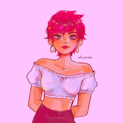 Trish Una Jojo No Kimyou Na Bouken Drawn By Aliciarose Danbooru