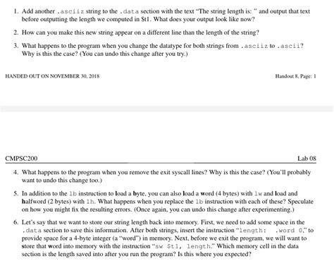 Using Stringlengthasm Data Str Asciiz