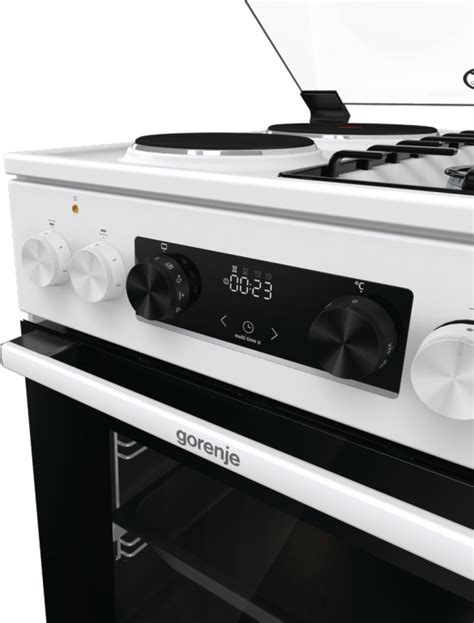 Комбинирана готварска печка Gorenje GK5C62WF + 5 години гаранция ...