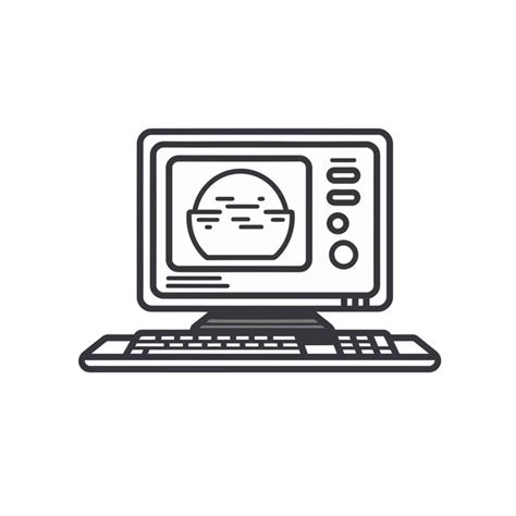 Premium Vector Vector Icon Of A Computer Laptop Flat Design