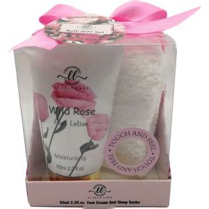 Spa Slipper Foot Care Set Scrub Lotions And Slippers In Paper Box Foot
