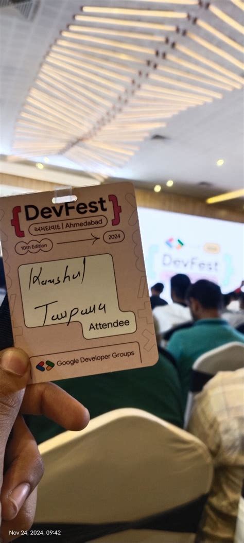 kaushal tarpara on linkedin devfestahm gdgdevfest ai networking learning techcommunity…