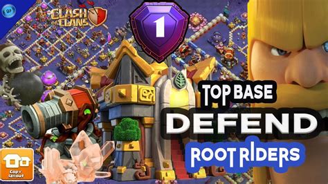 Th16 Cwl And War Base Link Anti 2 Star War Base Link Coc Youtube