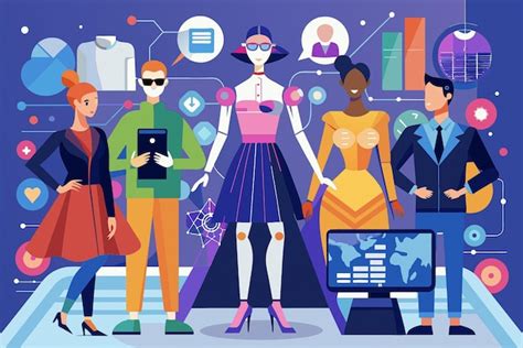 Premium Photo Fashion Tech Wearable Art Exhibition