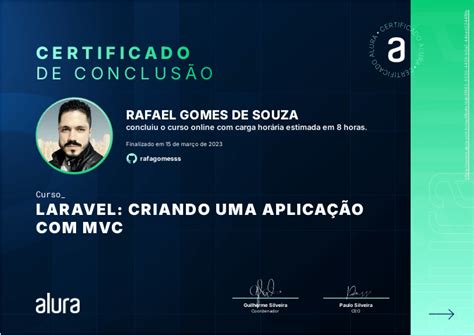 rafael gomes de souza curso laravel criando uma aplicação com mvc … rafael gomes de souza