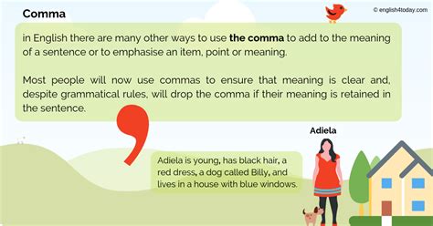 Comma English Today