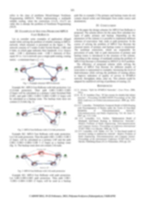 SOLUTION Design Schemes For Mpls Fast Reroute Studypool