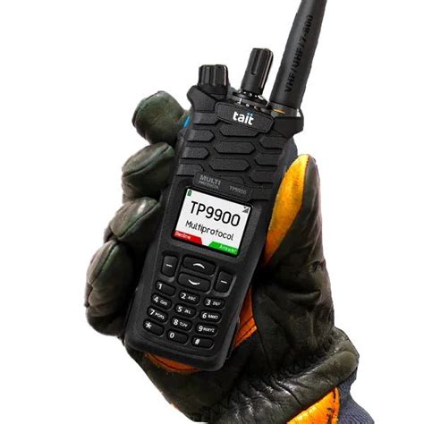Tp9900 Tait Multiprotocol Multiband Portable Radio Rugged Reliable