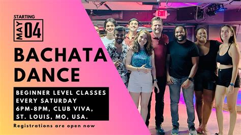 Bachata Latin Dance 4 Week Beginner Level Classes In St Louis Club
