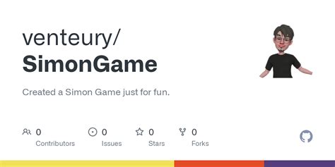 Github Venteurysimongame Created A Simon Game Just For Fun