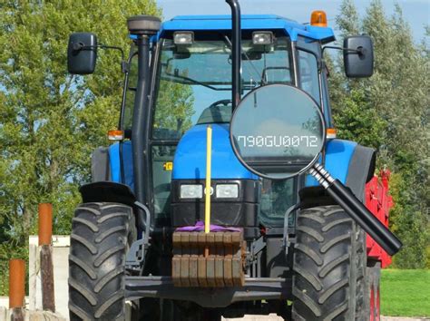 Landbouwmaterieel Chassisnummer Graveerset Permanentmark