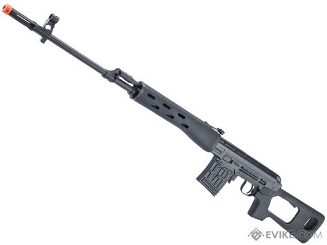 Snow Wolf Svd Bolt Action Airsoft Sniper Rifle Color Black Airsoft