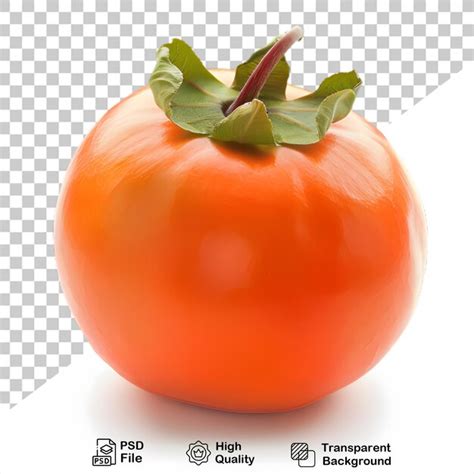 Png 파일과 함께 투명한 배경에 고립 된 파시몬 과일 프리미엄 Ai 생성 Psd