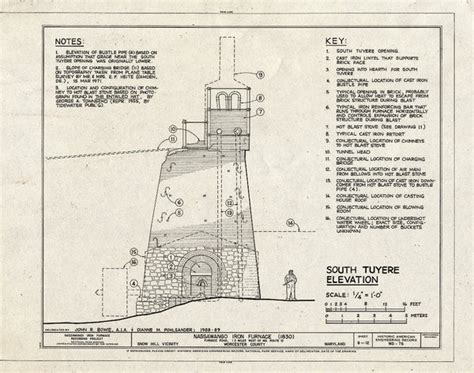 Blueprint Haer Md24 Snohiv2 Sheet 6 Of 12 Nassawango Iron Furn