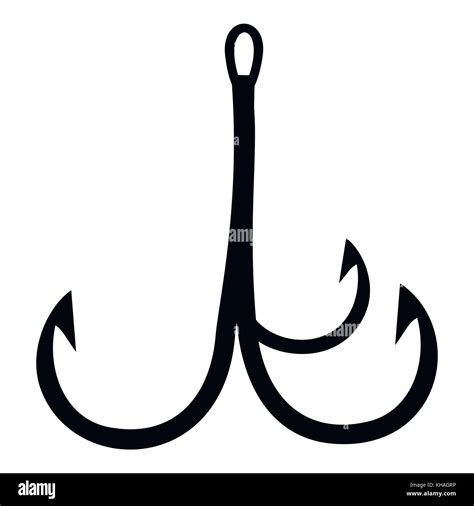 Three Hooks Stock Vector Images Alamy