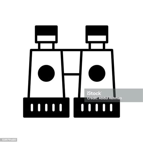 쌍안경 벡터 아이콘 군사에 대한 스톡 벡터 아트 및 기타 이미지 군사 벡터 보기 정적 활동 Istock