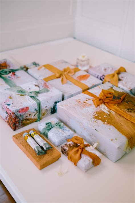 Terracotta Sage Paint Palette Wrapping Paper Bundle Emily Jeffords