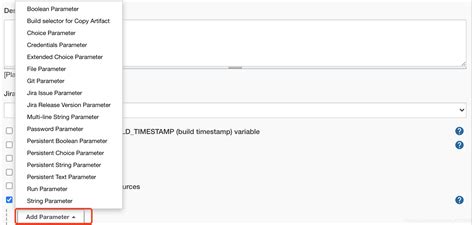 Jenkins中参数的使用branches To Build Csdn博客
